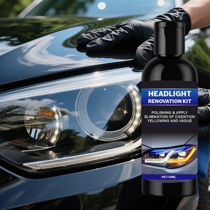 HeadLiteX Car Headlight Cleaner & Polish – Removes Yellowing, Fading ...