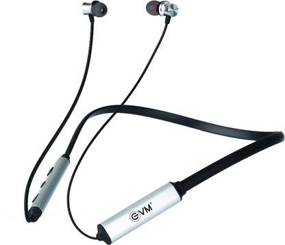 EVM EnMusic Bluetooth Neckband with HD Sound with Super Extra Bass ...