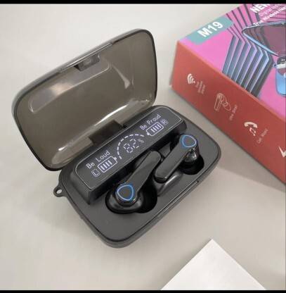 MARSGAGETS M19 (Wireless Earbuds) 1200mAh Battery True Wireless Earphones Bluetooth Headset ...