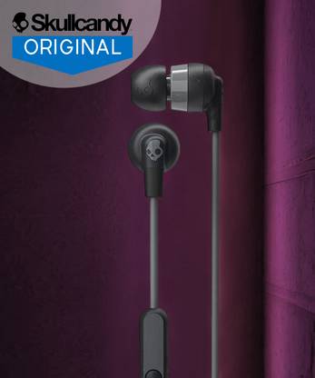 Skullcandy Ink'd Plus Wired Earbuds,Microphone, Works with Bluetooth ...