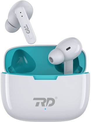 RD TWS 130 Earbuds IPX4, BT 5.1,13mm Drivers, 40H Playtime, Type-C Fast ...