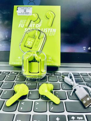BSVR New Superab Design UltraPods Buds With Charging Case 835 Bluetooth ...