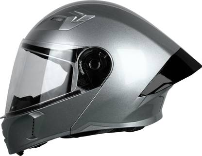 Steelbird SBA-20 7Wings ISI Certified Flip-Up Helmet with Black Spoiler ...