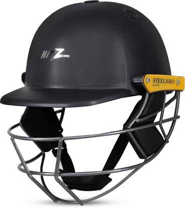 Steelbird Hitz Titanium Premium Cricket Helmet for Men & Boys with Neck ...