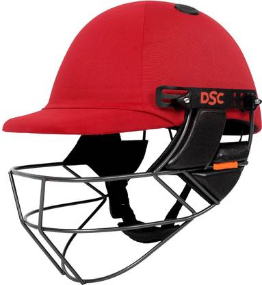 DSC Punch Cricket Helmet for Mens, Colour - Red, Size - S | Head ...