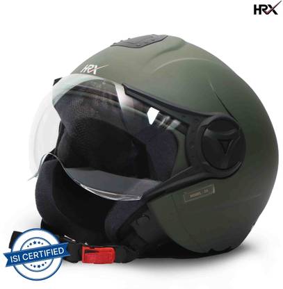 HRX Wander Open Face Motorbike Helmet - Buy HRX Wander Open Face ...