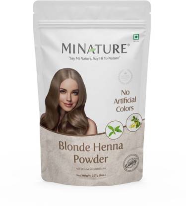 mi nature Henna Powder (Blonde Henna) 100% Pure - Price in India, Buy ...