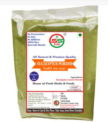 SS520 100% Nuture Eucalyptus Leaves Powder Nilgiri patte ka powder ...