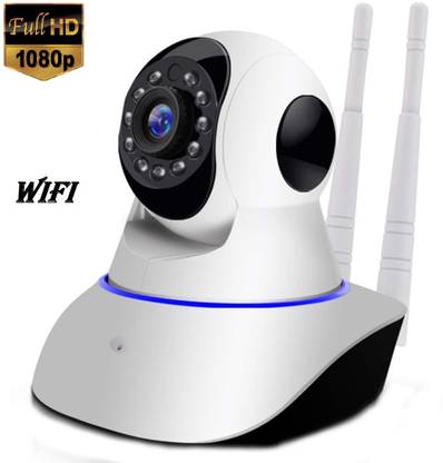 OSHSIZ V380 Home IP Dual Antenna Wireless CCTV Camera with Night Vision ...