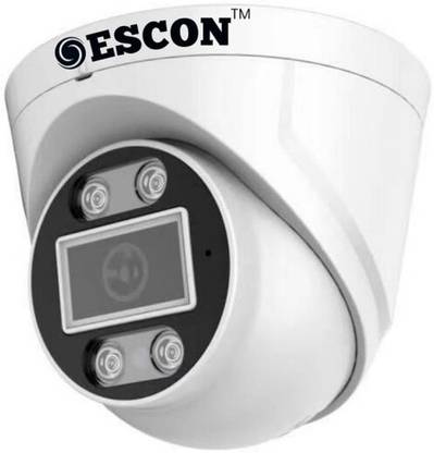 ESCON TECH 4Mp Ip 2K Camera Metal Body Night Colur Inbulid Mic Dome ...