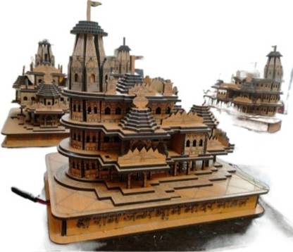 TRINTYWORLD Ayodhya Shri Ram Mandir Exquisite Laser-Cut Craftsmanship ...