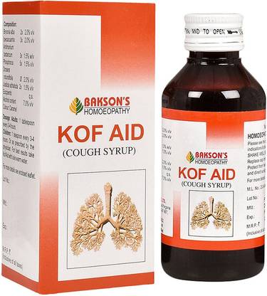 Bakson's Homoeopathy Kof Aid Syrup Price in India - Buy Bakson's ...