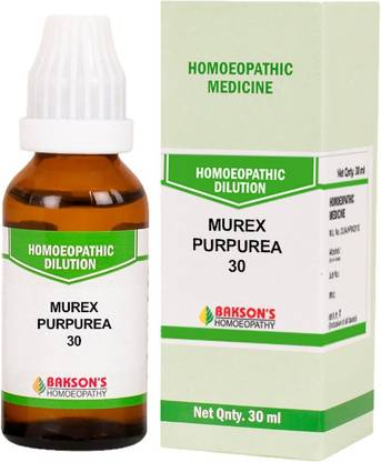 Bakson's Homoeopathy Murex Purpurea 30 Dilution Price in India - Buy ...