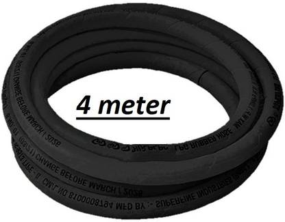 Indane High Pressure 4 Meter Black Gas Pipe also commercial Gas Use ...