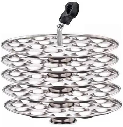 klassware KLASSWARE STAINLESS STEEL MINI IDLI STAND WITH PICKER ...