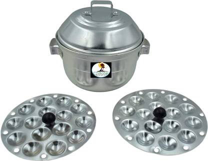 CHILLATAI INDOLIUM Mini IDLY Cooker / Pot , Small (30 Mini IDLIES ...