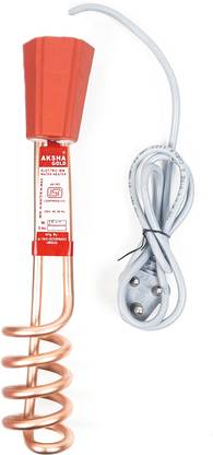 Aksha Gold WATER_HEATER_ROD_HOT_WATER_ROD_1500W_Immersion_370FNWH ...