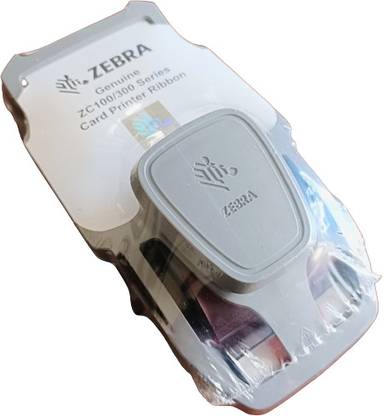 Zebra Technologies ZC300 YMCKO 800300-252HH Color Ribbon Black + Tri ...