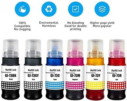 Kosh GI-73 Ink Bottle for Canon Pixma G570, G670,G550, G650,G620 ...