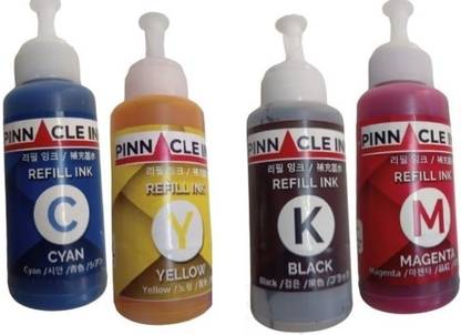 Pinnacle Ink HP Smart Tank 585 All-in-One Printer Refill Ink 4 Colour ...