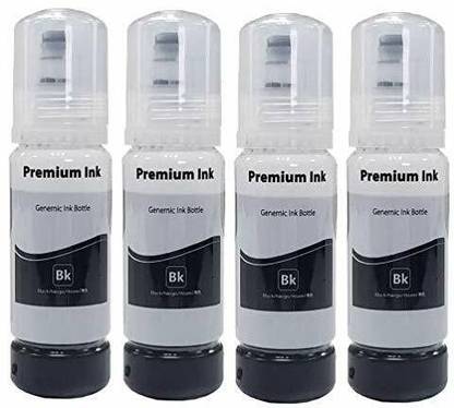 RAMKE 001/ 003 Ink for Epson L3110, L3150, L3250 Black Ink Bottle ...