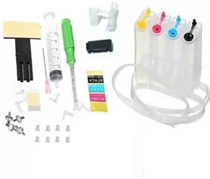 GPN PRINT CISS Ink Tank Kit Universal For HP For Compatible Black + Tri ...