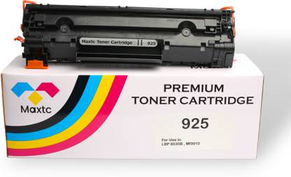 MAXTC 925 Toner Cartridge Black Compatible for Canon LBP 6030B , Mf3010 ...