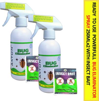 AXTON BedBug Eliminator | Khatmal Maar Spray Eco Friendly With Insect ...