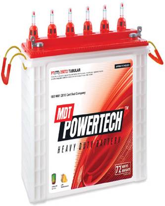 POWERTECH PT(TT) 25072 Tubular Inverter Battery Price in India - Buy ...