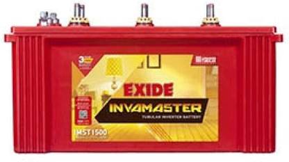 EXIDE 60 Months Warranty Tubular Inverter Battery Price in India - Buy ...