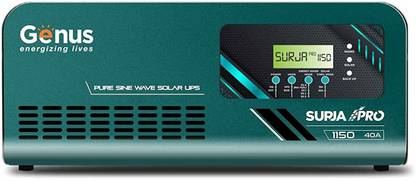Genus Surja Pro 1150 12V 40A Solar 900VA Pure Sine Wave Inverter Price ...