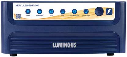 LUMINOUS 500 VA with 24 Months Warranty Pure Sine Wave Inverter Price ...