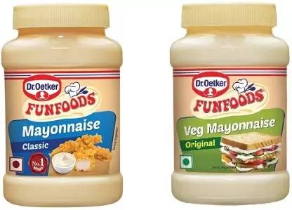 FUNFOODS MAYONNAISE CLASSIC (EGG) + ORIGINAL MAYO Price in India - Buy ...