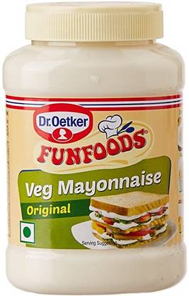 FUNFOODS Veg Mayonnaise Original 250 Gram 250 g Price in India - Buy ...