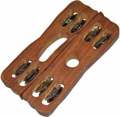 Music Mantra Wooden Khartal Cymbal Indian Musical Instrument Kartal ...
