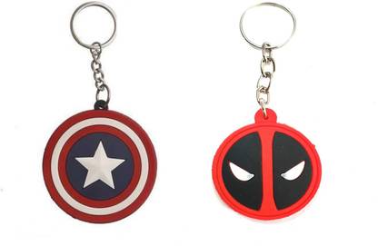 heeva creation Cute Heroes 2 Keychain Combo.( Colour- Multi ). ( 2 ...