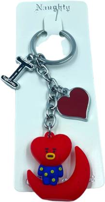 Fullkart BTS BT21 BTS Army - 3D Tata Keychain (Rubber) for - Girls,Boys ...