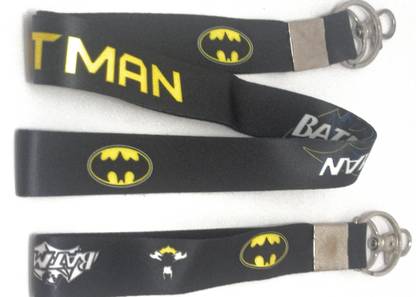 Key Era Batman id Tag Holder Set Of 2 Lanyard Key Chain Price in India ...
