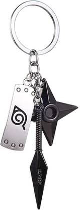 Sawkirp darshraj Naruto Anime Keychain Konoha Sign Pendent Keychain ...