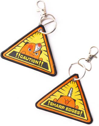 ComicSense Chainsaw Man Anime Woven Keyring, Chainsaw Devil Anime ...