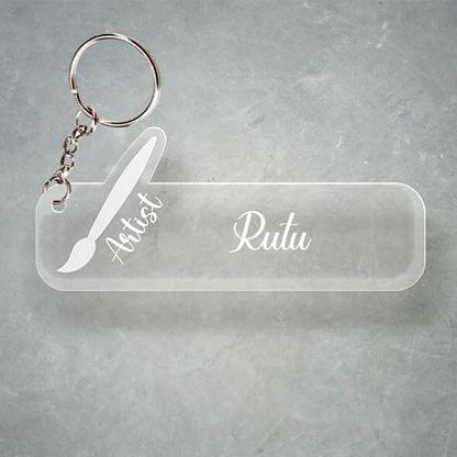 SY Gifts D2 Artist Keychain With Rutu Name Key Chain Price in India ...