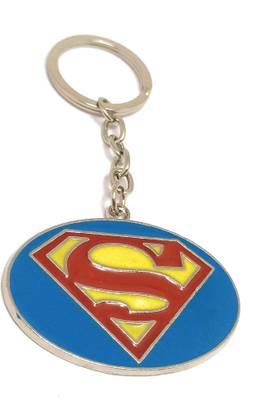 Key Era Superman Single Side Oval Shape Key Chain Price in India - Buy ...