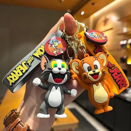 FLAMBE Cartoon Tom and Jerry 3D Keychain Key Chain Price in India - Buy ...