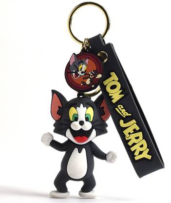 Daiyamondo World Famous Cartoon Tom And Jerry 3Dkeychain With Long ...
