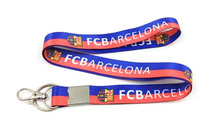 Key Era Fc Barcelona Fcb Football Id Card Holder Fabric lanyard Key ...