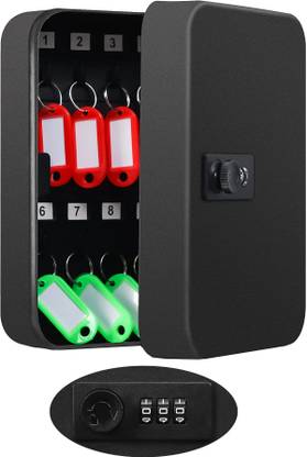 Store2508 Key Storage Combination Lock Cabinet Lock Box Wall Mount with ...