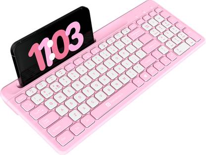 Portronics Bubble Square, Wireless (Bluetooth + 2.4 GHz), 3-Device ...