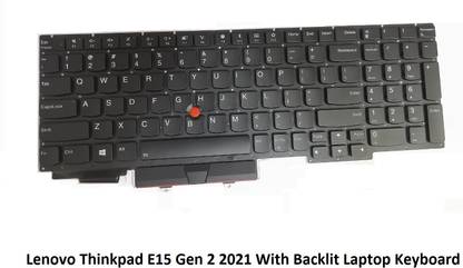 ROTECH SOLUTIONS Compatible Keyboard for Lenovo Thinkpad E15 Gen 2 2021 ...