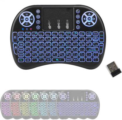 Wanzhow Touchpad, Mini Keyboard Wireless, with Multifunctional Keys ...