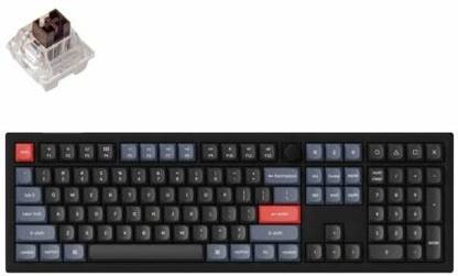 Keychron V6 QMK Bluetooth, Wired USB, Wireless Multi-device Keyboard ...